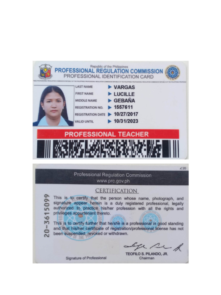 MDM Lucille PRC Id | PDF