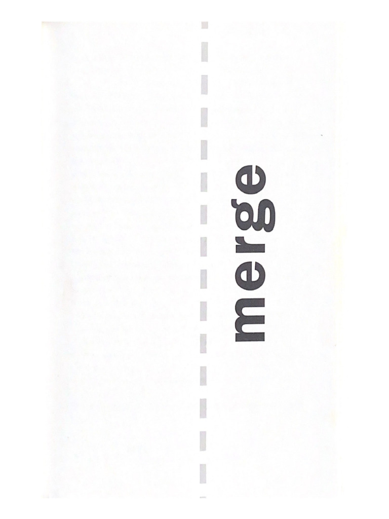 Merge Printable Script | PDF