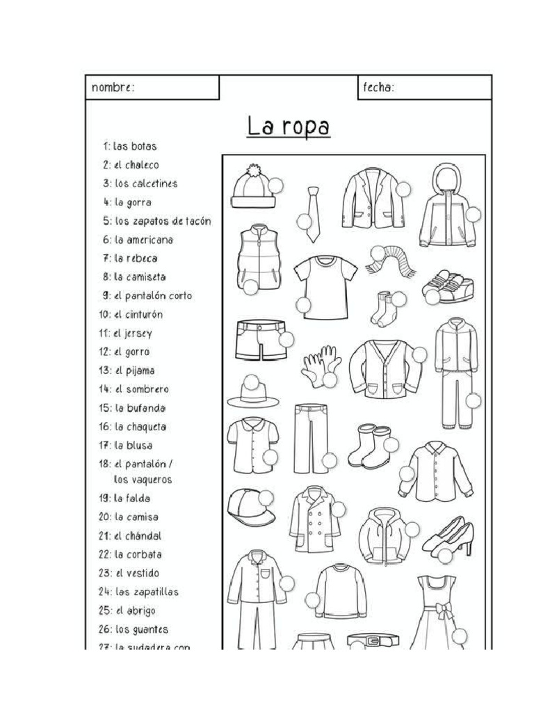 Ropa | PDF