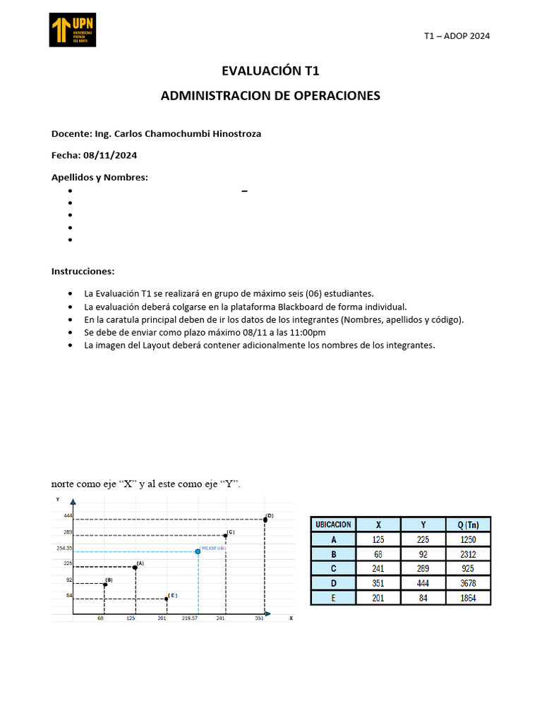 Examen Grupal T1 VF | PDF | Business | Negocios económicos