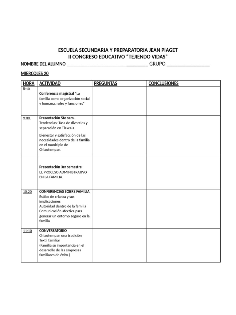 Formato Remembranza Ii Congreso | PDF | Salud y bienestar