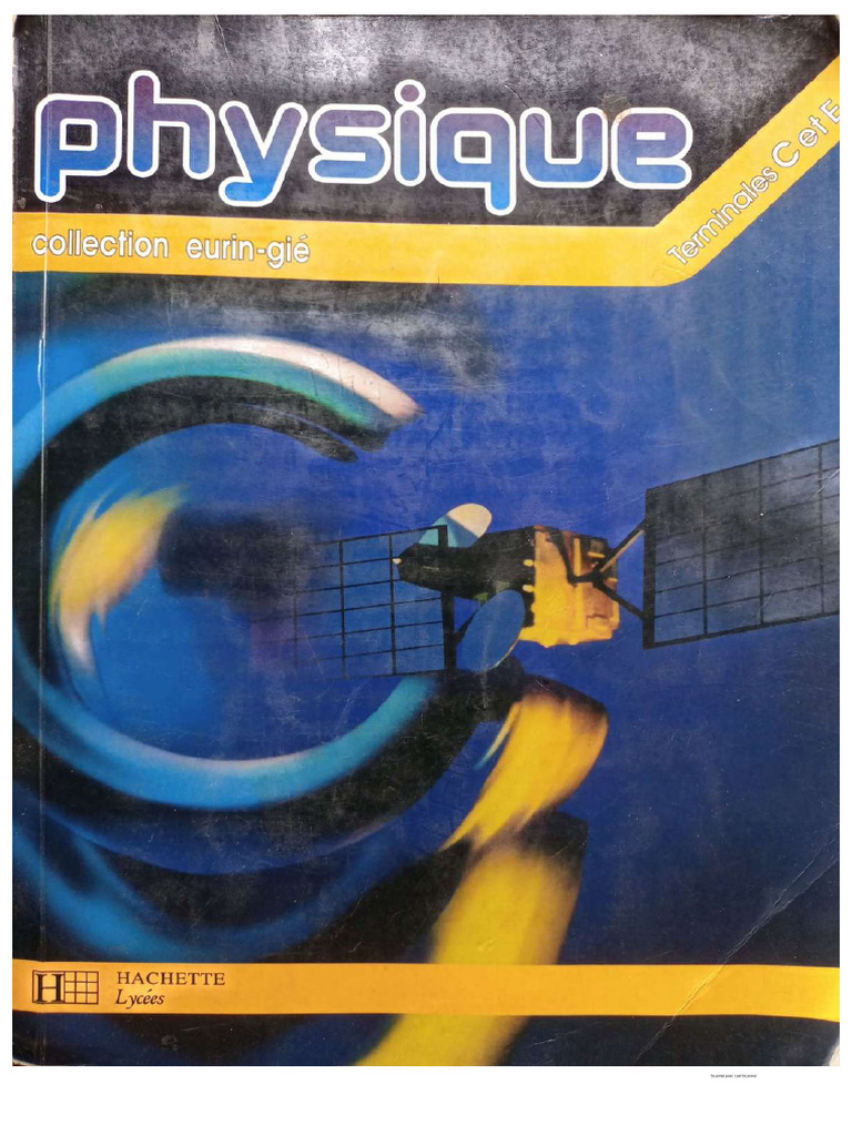 Collection Eurin-Gié Physique Tle CDE | PDF