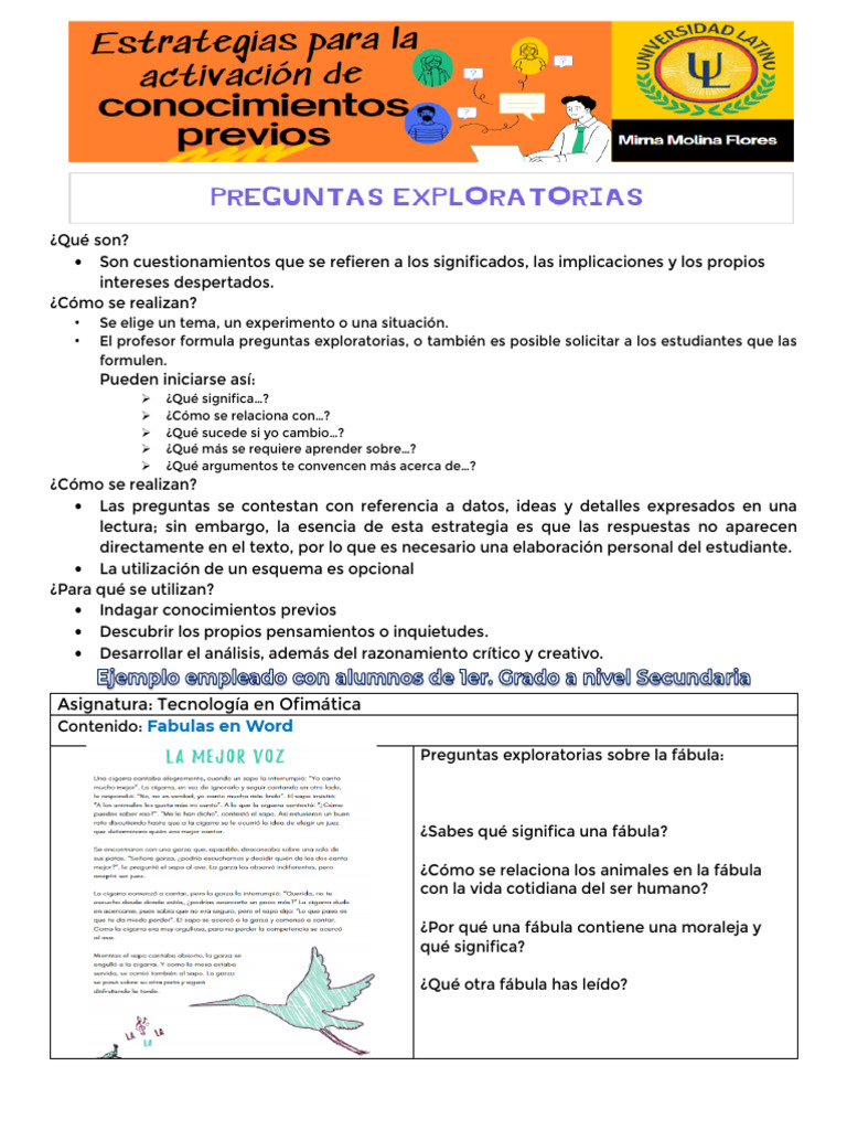 Preguntas Exploratorias | PDF