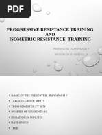 Isometric Exercises | PDF | Strength Training | Physical Exercise
