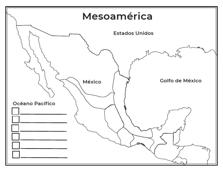 Mesoamerica Regiones Culturales | PDF