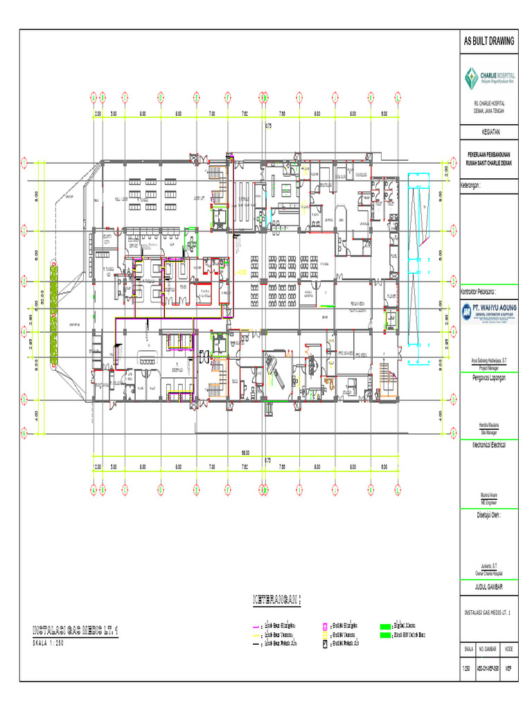 Instalasi Gas Medis Lt-1 | PDF