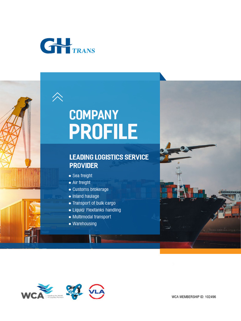 GH Trans-Company Profile | PDF | Cargo | Transport