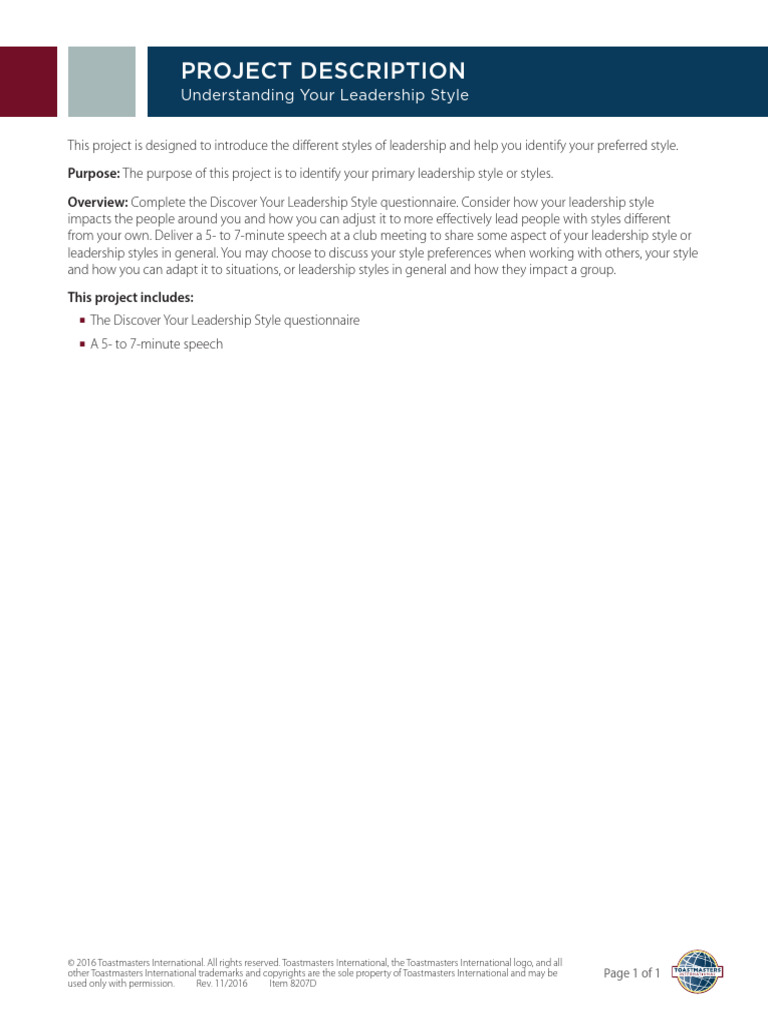 Project Description | PDF