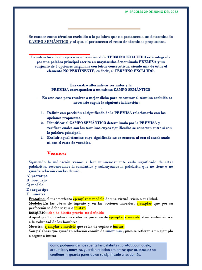 El Término Excluido | PDF | Palabra | Arquetipo