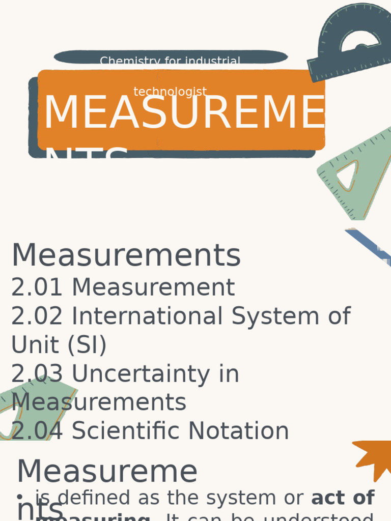 02 Measurements | PDF | Measurement | International System Of Units