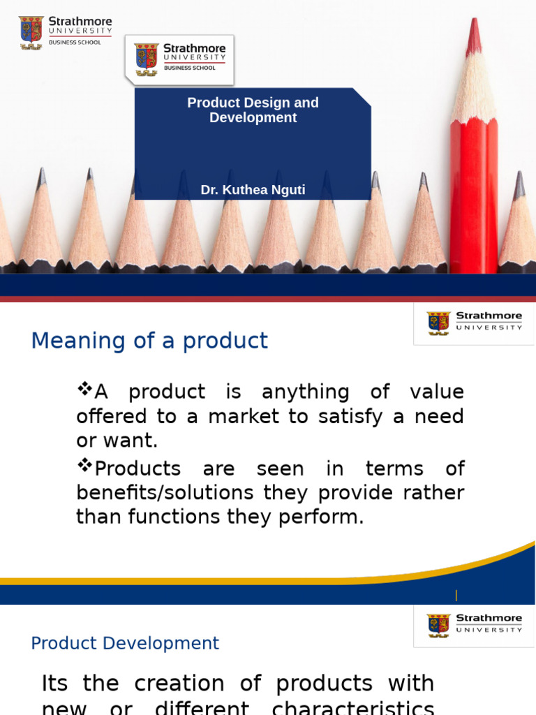 4. Product Design and Development | PDF | Marketing | Market (Economics)