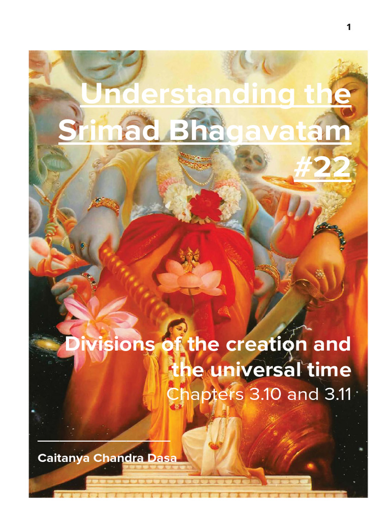 Understanding The Srimad Bhagavatam #22 | PDF | Moon
