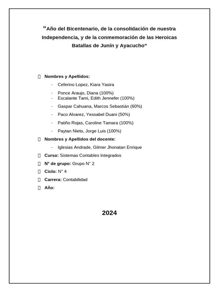 Aa3 Sistemas | PDF | Contabilidad | Business