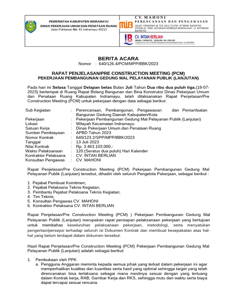 Ba PCM Cek Ok | PDF | Bisnis | Komputer