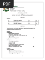 Agricultural Sciences Grade 12 Exam Guidelines 2021 Eng | PDF | Ruminant | Parasitism