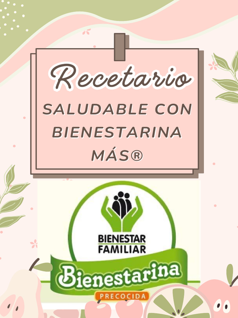 Recetario de Bienestarina | PDF | Cocinando | Sopa