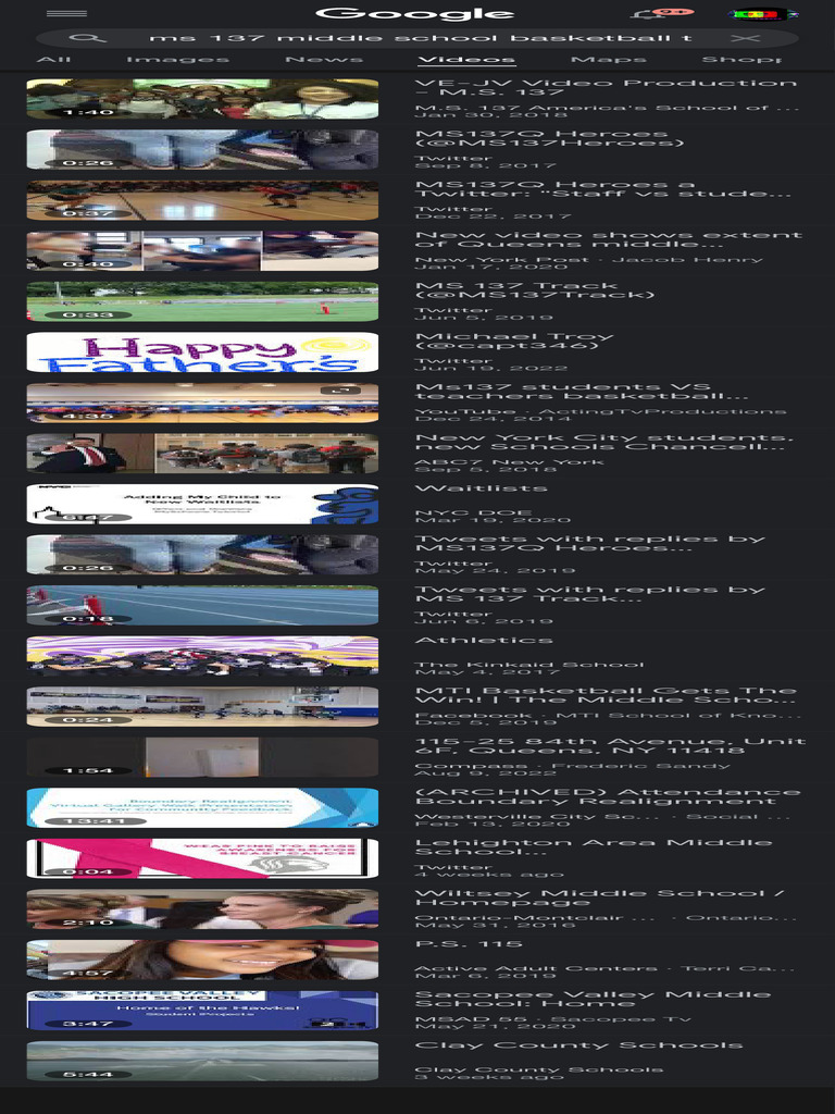 MS 137 Middle School Basketball Team | PDF