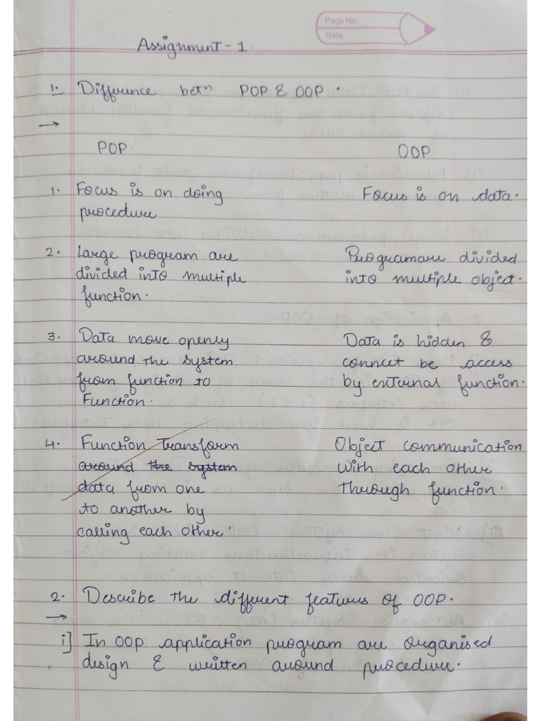 OOP Assignment 1 & 2. | PDF OOP Assignment 1 & 2. | PDF