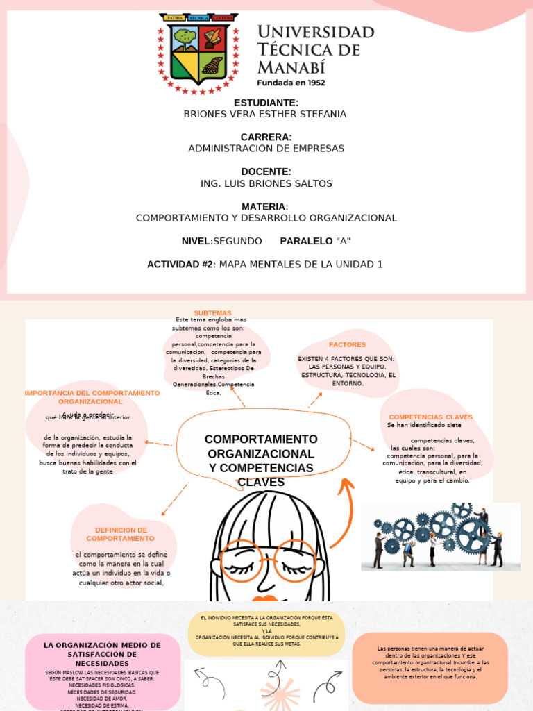 Mapas Mentales | PDF | Cultura organizacional | Comportamiento