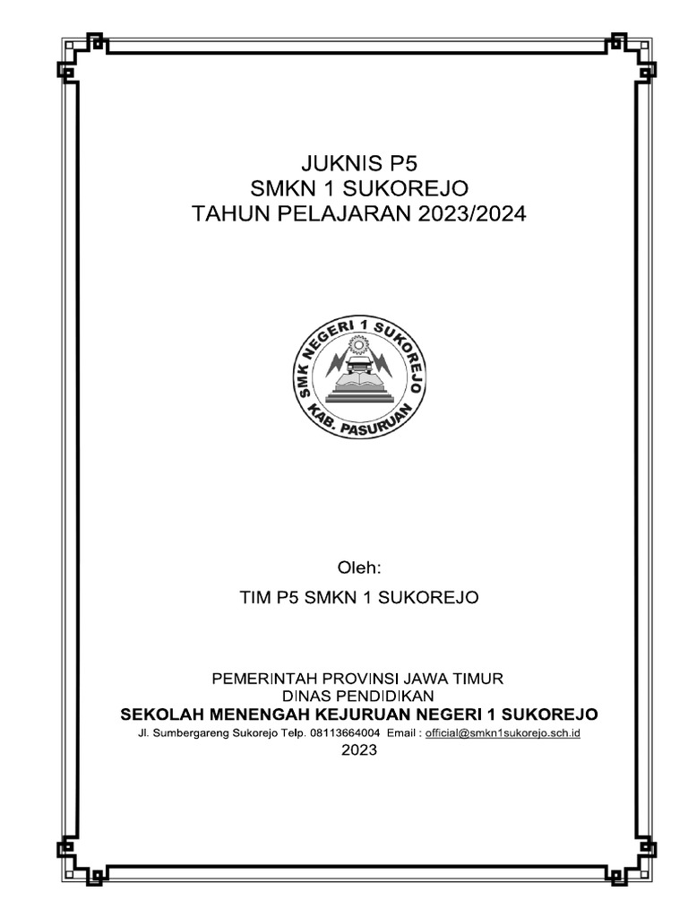 Juknis P5 | PDF
