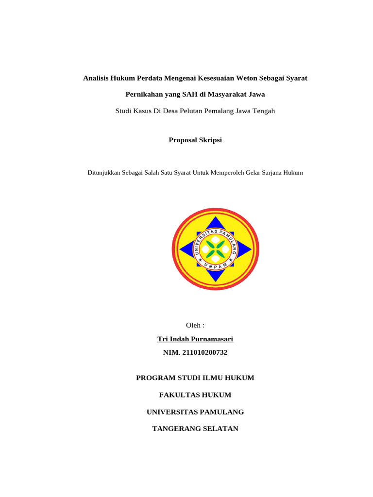 Proposal Sempro Progres | PDF