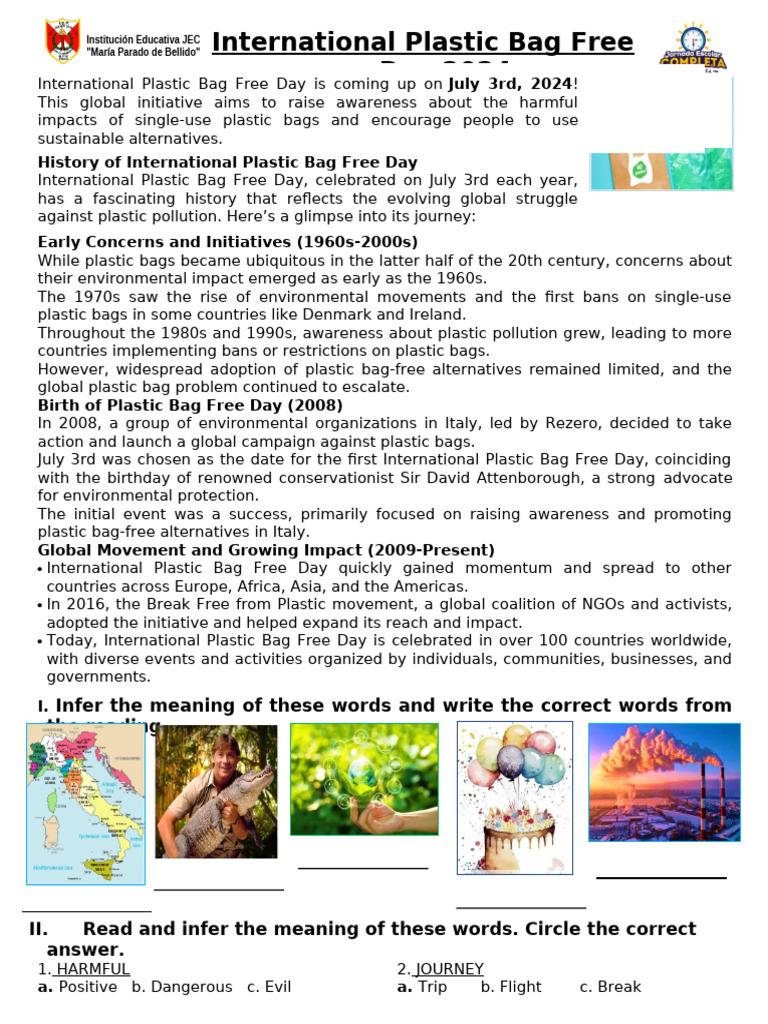 READING Plastic Bag | PDF | Plastic | Environmental Movement