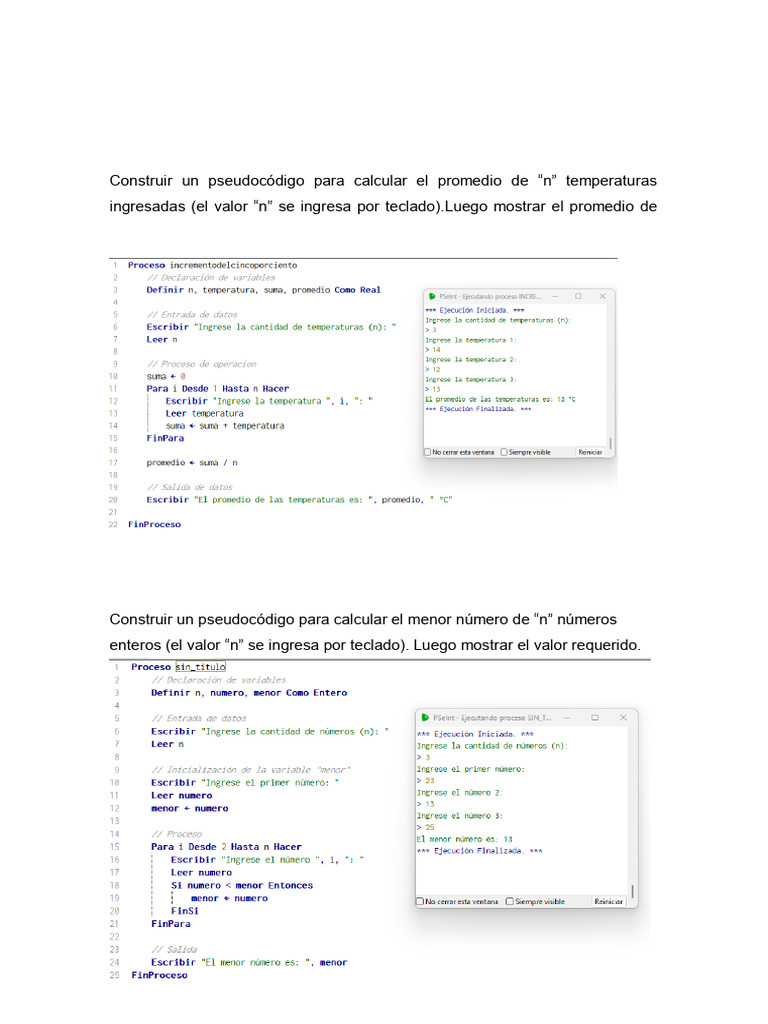 Semana 13 Principio de Algoritmos | PDF | Métodos y materiales de enseñanza | Informática