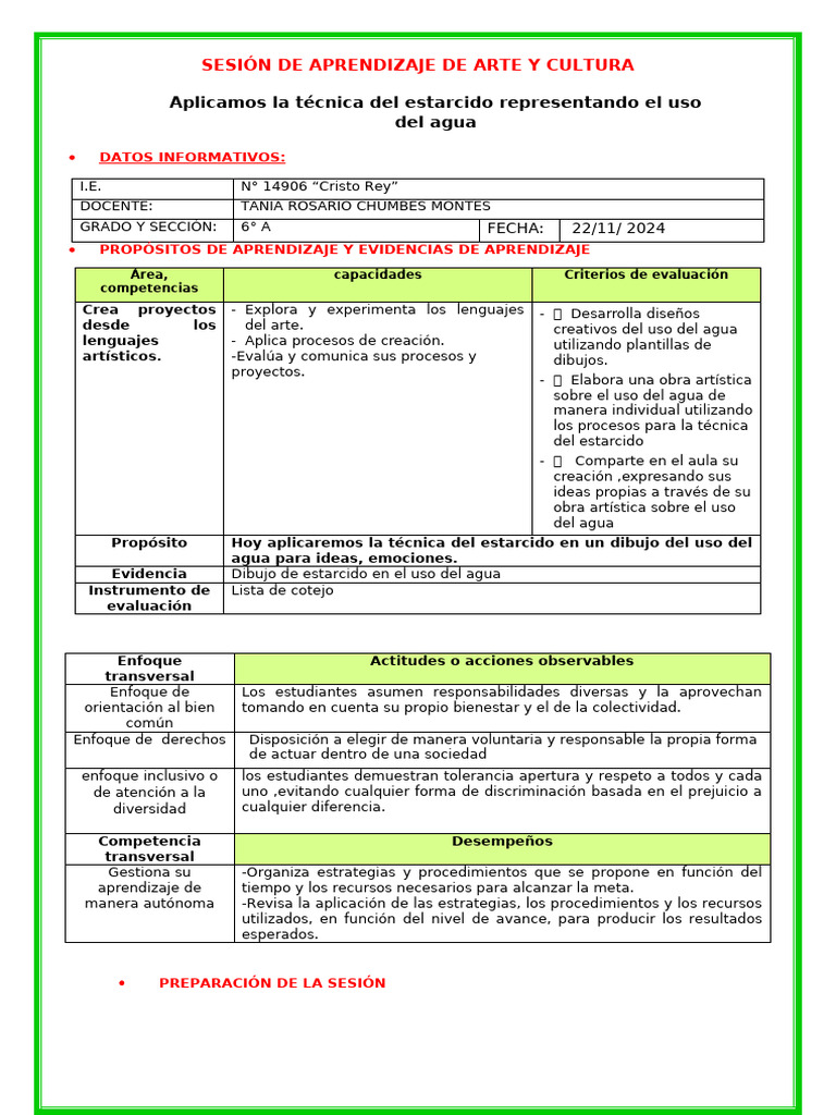 Ses-Viern-Arte-Aplicamos La Tecnica Del Estarcido - Tania | PDF ...
