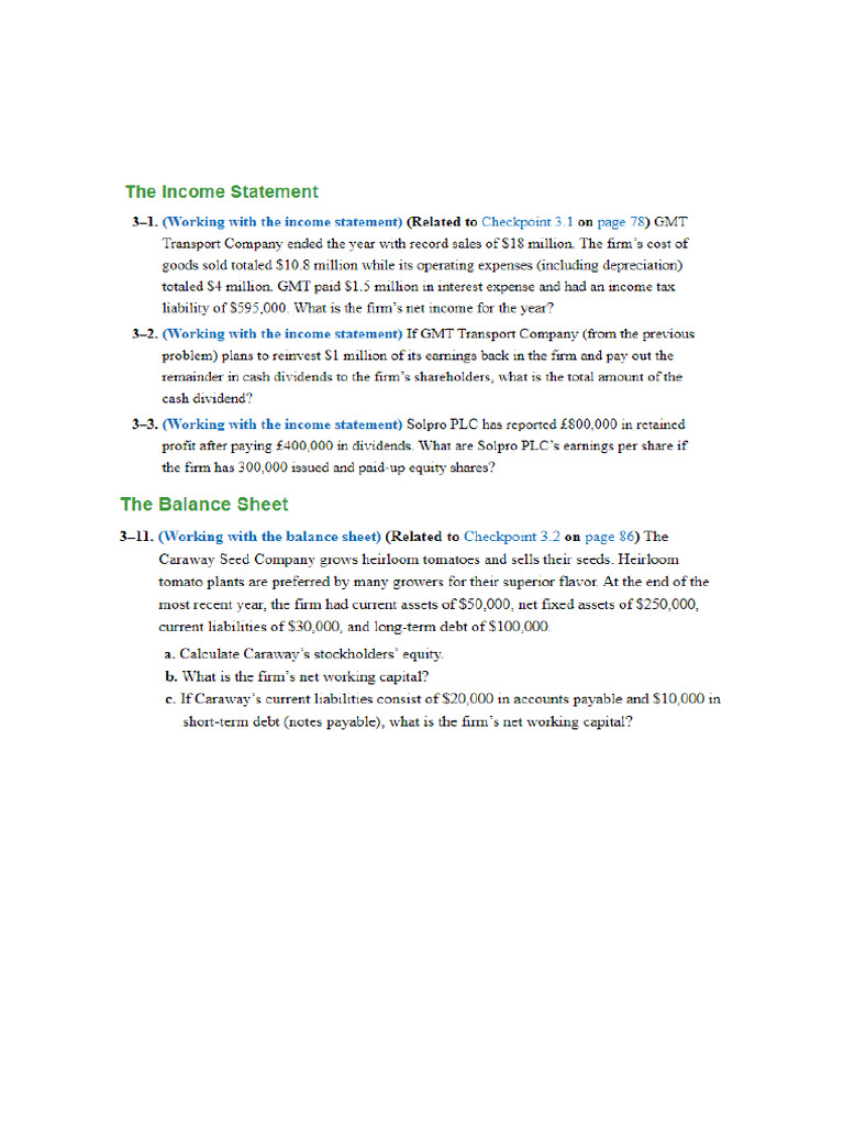 TUTORIAL 1 Questions | PDF