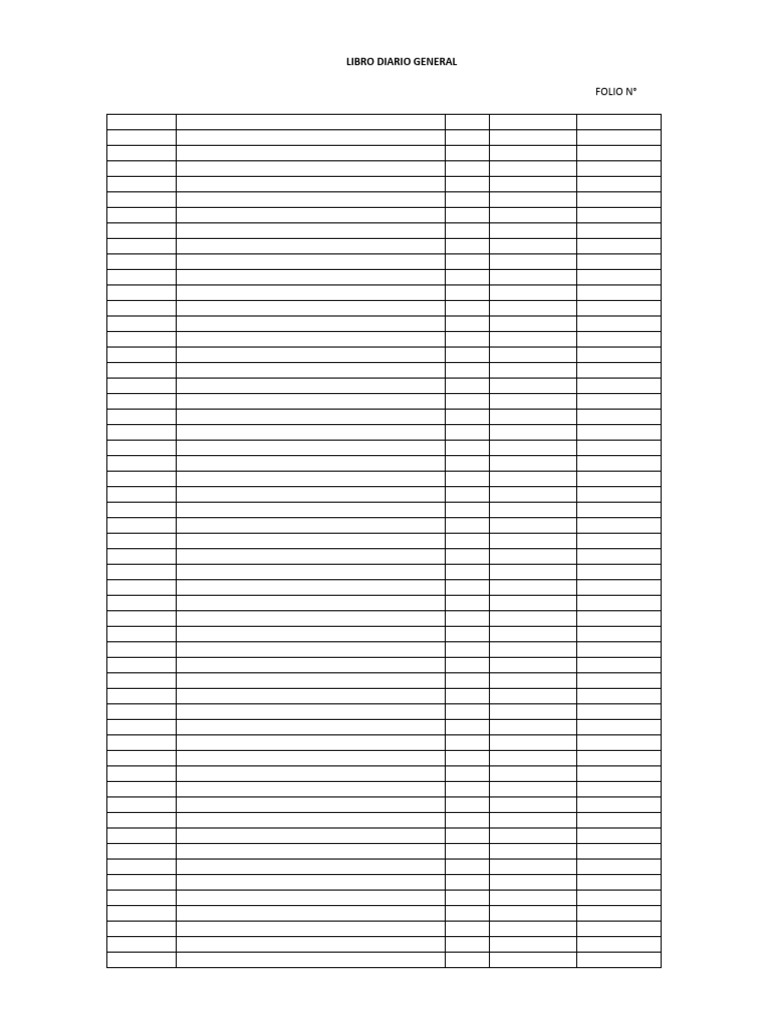 09 Modelos de Formatos Diario | PDF | Hogar, jardinería y bricolaje