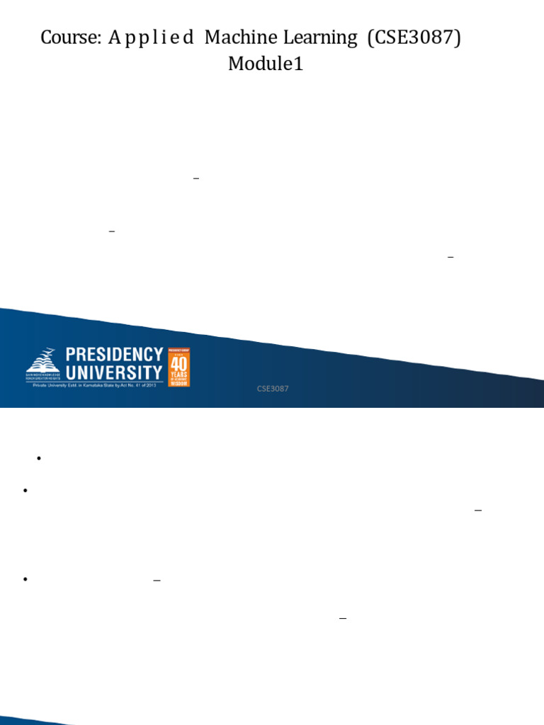 Module-1-2 | PDF | Support Vector Machine | Regression Analysis