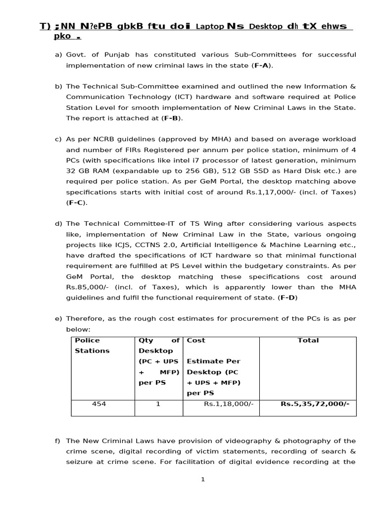 New Justification v2.1 | PDF | Personal Computers | Desktop Computer