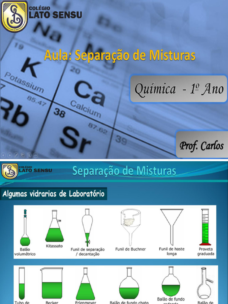 Separação de Misturas | PDF