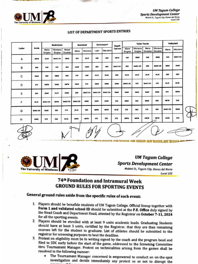 Sports Mechanics and Guidelines | PDF