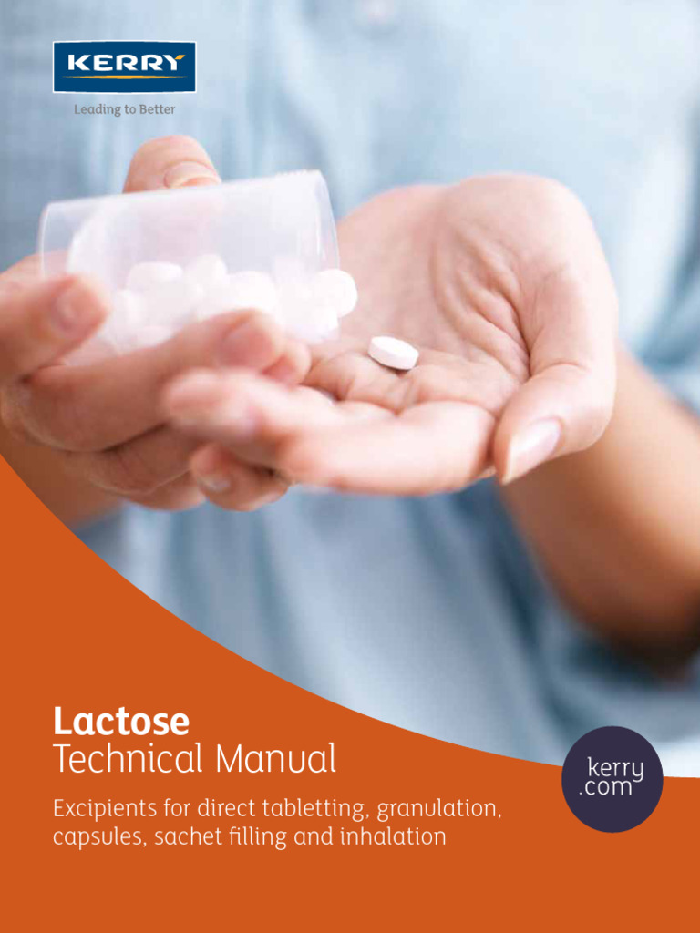 LACTOSE Brochure 8.19 1 | PDF | Tablet (Pharmacy) | Materials