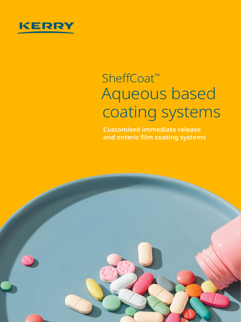 Film Coating Brochure All | PDF | Tablet (Pharmacy) | Materials