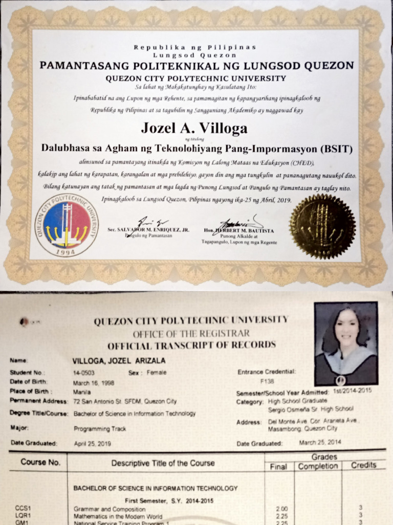 DIPLOMA & TOR | PDF | Computer Programming | Computing