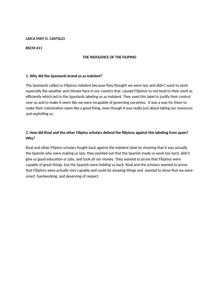 05 Elms Task - Castillo | PDF