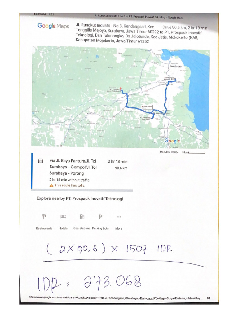 Maps Mileage | PDF