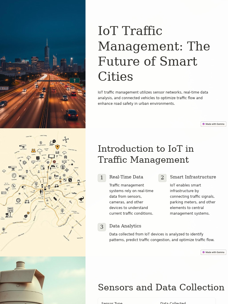IoT Traffic Management The Future of Smart Cities | PDF | Internet Of ...