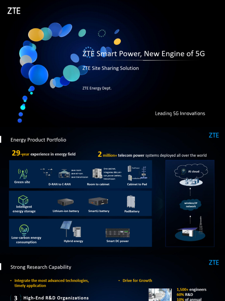 ZTE Solar Hybrid Power Solutions | PDF | Photovoltaics | Solar Power