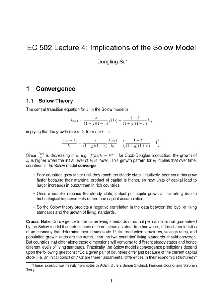 Lecture 4 | PDF | Labour Economics | Economics