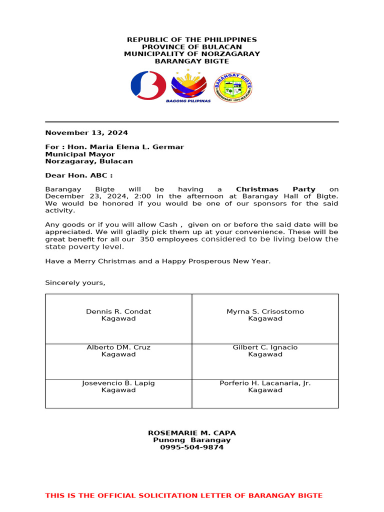 Solicitation 2024 Govt | PDF