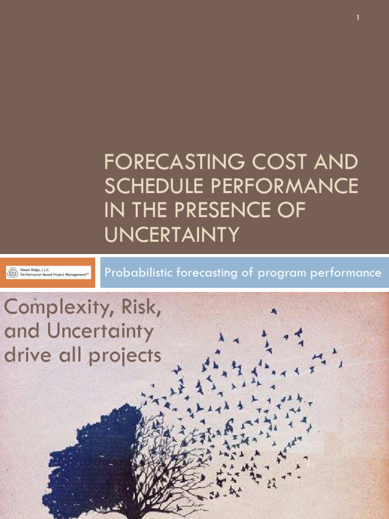 Forecastingcostandscheduleperformance 150412112715 Conversion Gate01 | PDF | Forecasting ...
