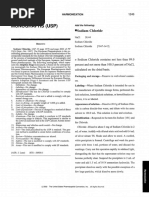 Sodium Chloride USP Monograph | PDF | Titration | Chemistry