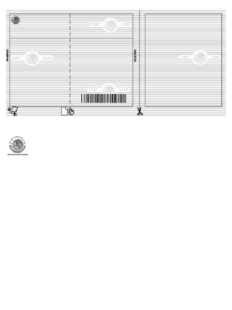 CURP | PDF | Gobierno