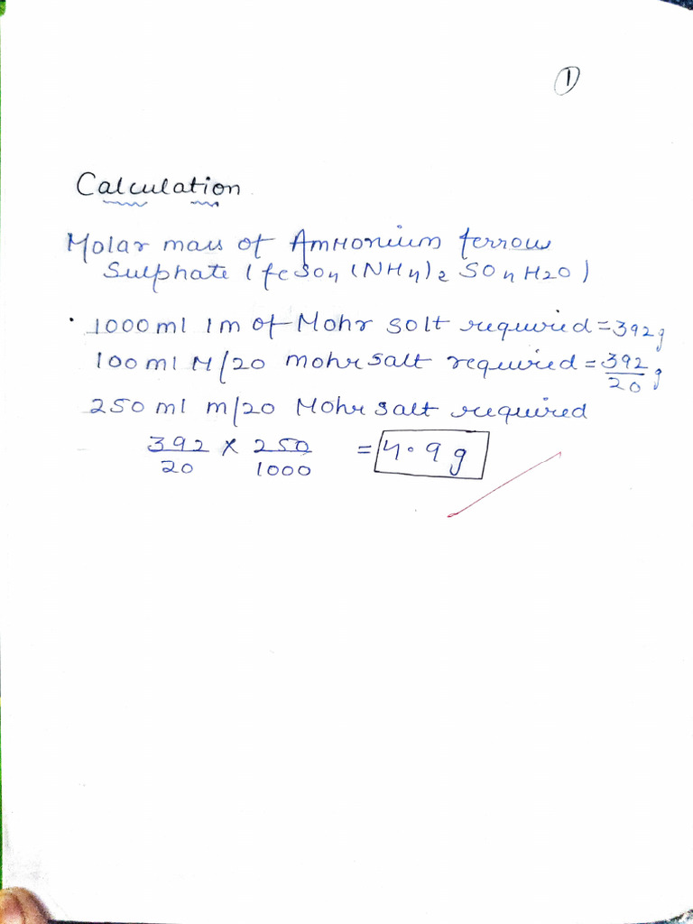 Chemistry Lab Manual 2024-25 | PDF