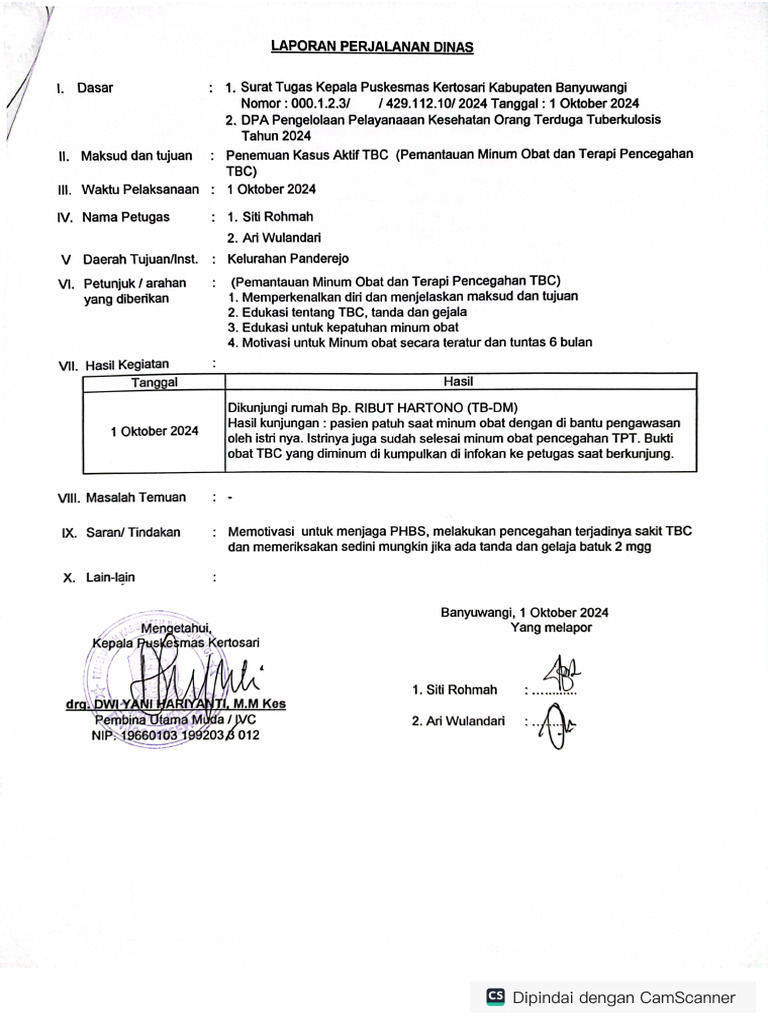 LHK PMO Okt 24 | PDF