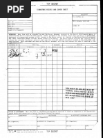 Secret Document Cover Sheet Guidelines | PDF