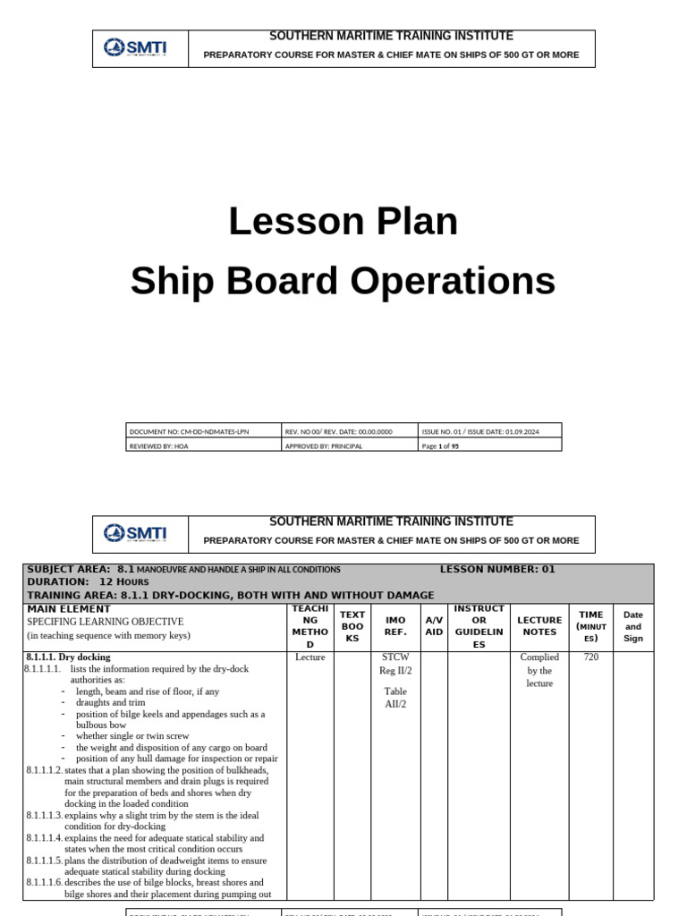 16.Cm DD Ndmates LPN Ship Board Operations | PDF | Petroleum | Oil